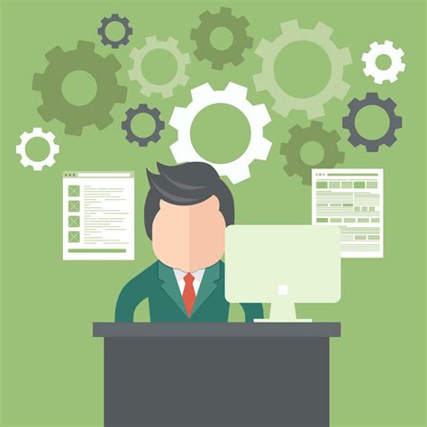 Electronic Document Processing Concept Programming And Coding Flat