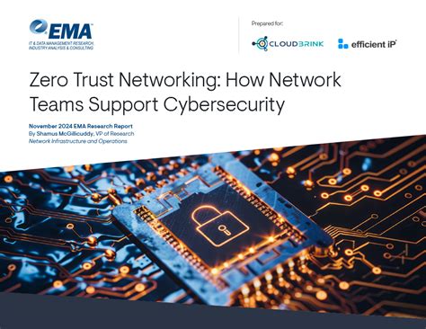 Zero Trust Networking How Network Teams Support Cybersecurity Enterprise Management