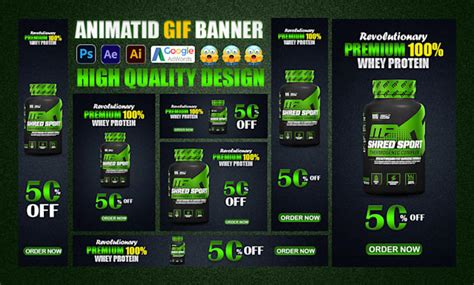 Make An Animated  Banner And Web Banner Ads By Mdashik155 Fiverr