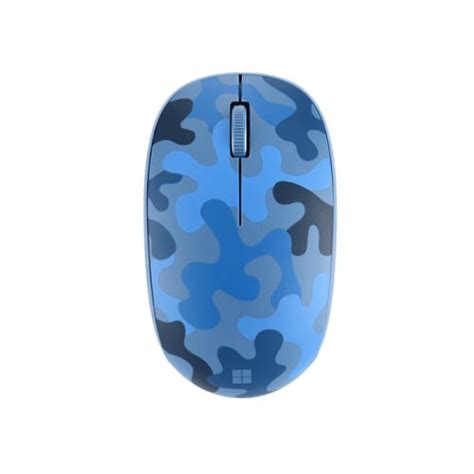 Microsoft Bluetooth Mouse Blue Camo Tech Zone