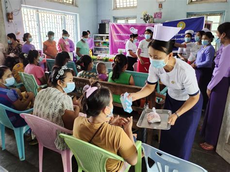 နတ်တလင်းမြို့နယ်၌ အာဟာရ ရက်သတ္တပတ်လှုပ်ရှားမှု ဆောင်ရွက် Information And Public Relations