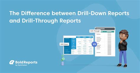 The Difference Between Drill Down And Drill Through Reports