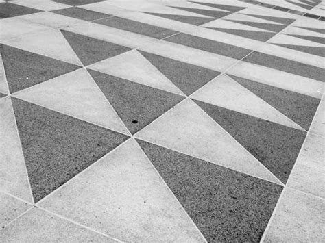 Triangle Pattern Triangle Tiles Floor Design Contemporary Rug