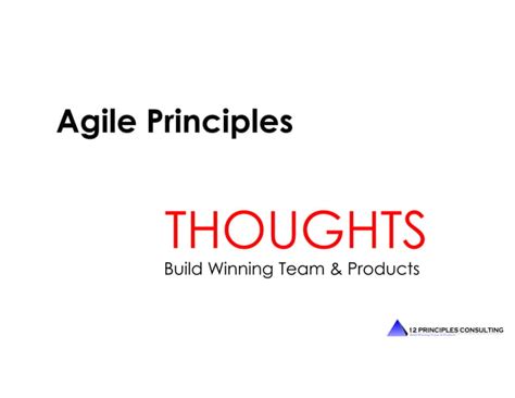 4 Focus Areas For Total Agile Transformation Ppt