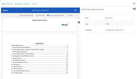 Web App File Viewer Foldr