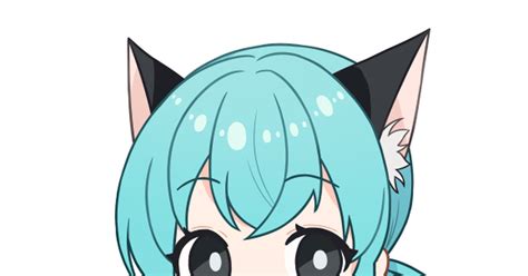 Commissioned Work Cat Ears Girl 推し事応援隊 Pixiv