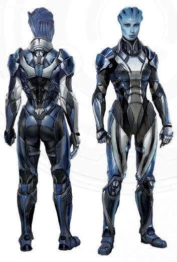 Blue Space Wife — Asari Art Of Mass Effect Andromeda