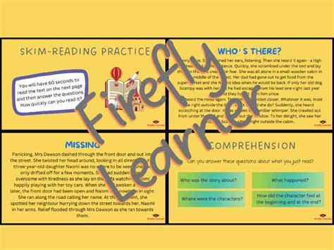 Skimming Skim Reading A Complete Lesson With Activities By Firefly