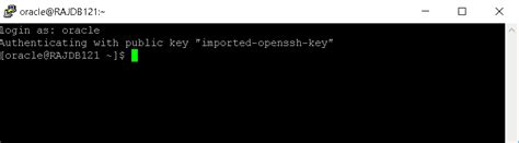 Oracle Dba Quick Notes Oracle Cloud Creating Ssh Tunnel To Oracle Cloud Compute Node Using