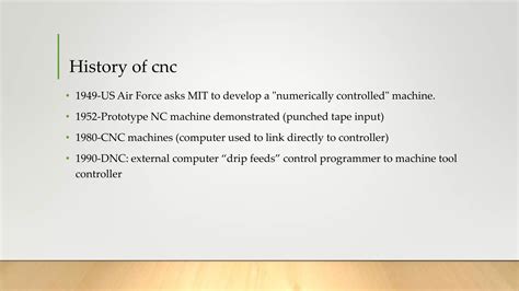 Application Of Cnc Machinepptx