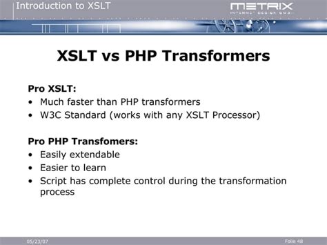 Inroduction To Xslt With Php4 Ppt