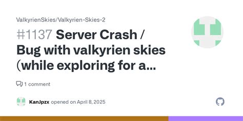 Server Crash Bug With Valkyrien Skies While Exploring For A While Or Loading New Chunks Way