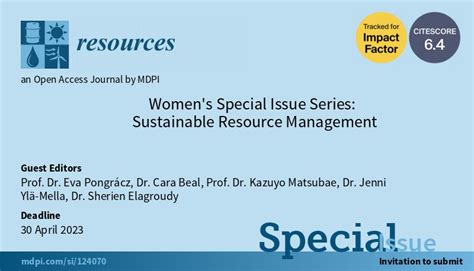 Resources Basel Mdpi On Linkedin 📢call For Papers For The Special
