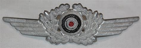 P145 Wwii German Luftwaffe Nco Visor Cap Wreath And Cockade B And B Militaria