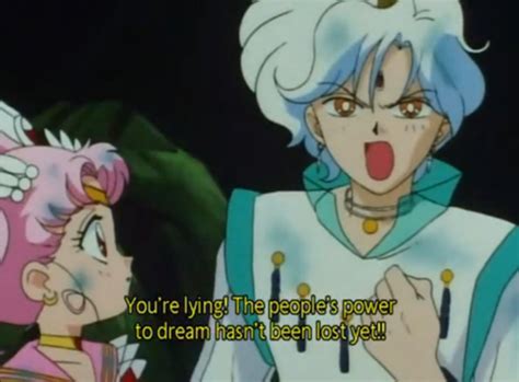 Sailor Chibi Moon And Helios