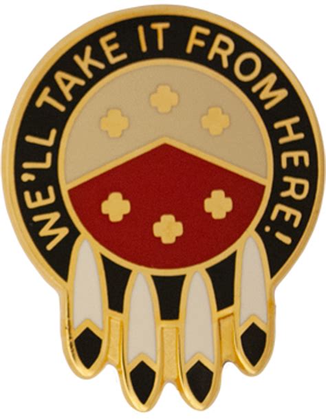 319th Support Battalion Unit Crest Military Depot