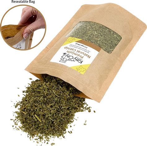 Kitty City Premium Natural Catnip Catnip Bag For Cats 100 Organic
