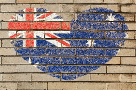 호주 국기 모양 일러스트 사랑 사랑 독립 기념일 국적 Png 일러스트 및 Psd 이미지 무료 다운로드 Pngtree