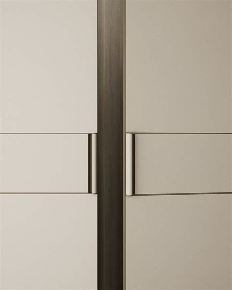 Poliform Senzafine Handle 2022 Match Tecnocover Wardrobe Interior Design Poliform Joinery Design