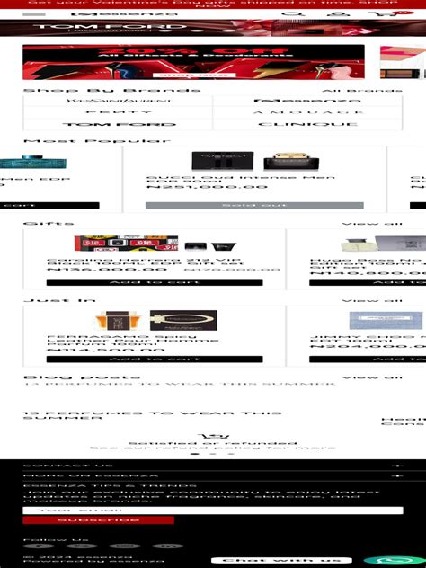 Essenza Fragrance Skincare Makeup Pdf