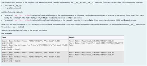 Solved Define A Class Named Book Which Represents A Book