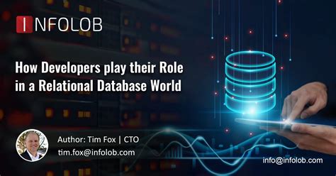 Developers In A Relational Database World Infolob Global