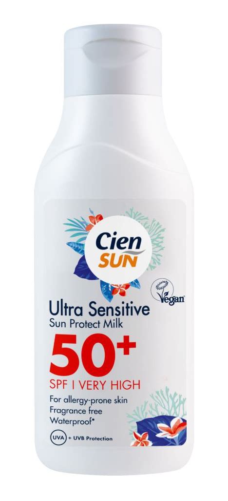 Cien Ultra Sensitive Sun Protect Milk Spf 50 2025 Ingredients