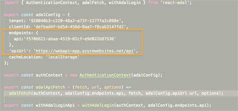 Securing A React Application With Azure Ad Which Consumes A Rest Api Also Secured With Azure Ad