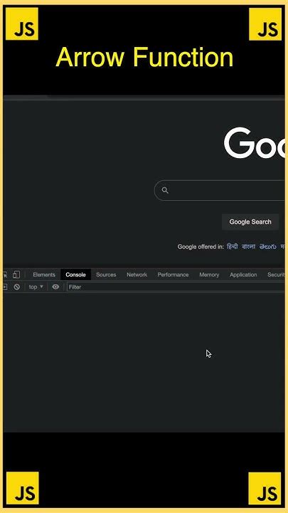 Javascript Arrow Function Vs Normal Function Shorts Youtube