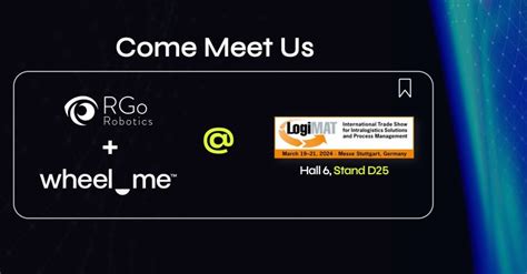 Rgo Robotics On Linkedin Come Meet Us At Modex And Logimat Rgo Robotics