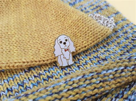 Cocker Spaniel Dog Pin Badge Etsy