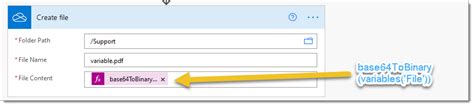 Add Files To Power Automate Variables — Encodian