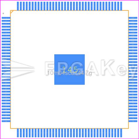 10m04sce144i7g Of Altera Max 10 Cplds Fpgakey