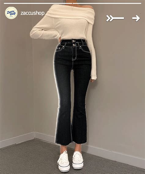 부츠컷 종결템 3size 더블 투버튼 하이웨스트 생지 데님 허리 작은 팬츠 키작녀 키큰녀 청바지 에이블리