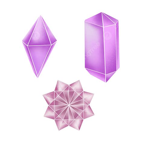 자수정 핸드 드로잉 소재 Png 투명 배경 일러스트 손으로 그린 장식 패턴 기발한 Png 일러스트 및 Psd 이미지 무료 다운로드 Pngtree