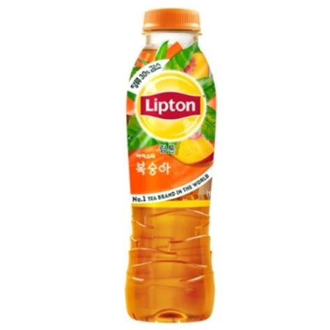 립톤 복숭아 아이스티제로 500ml 총알마켓