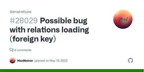 Possible Bug With Relations Loading Foreign Key · Issue 28029 · Dotnetefcore · Github