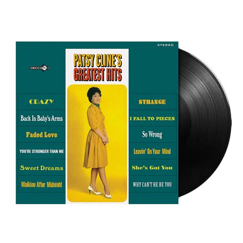 Patsy Cline Patsy Cline Greatest Hits Lp Udiscover Music