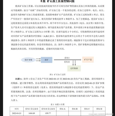 基于随机森林法的预测类型问题数学建模预测类题目 Csdn博客
