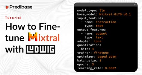 Fine Tuning Mistral 7b On A Single Gpu With Ludwig Predibase Predibase