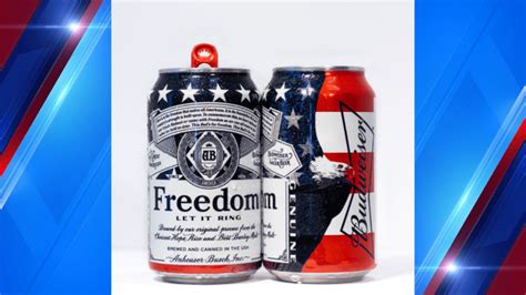 New Budweiser Beer Patriotic Summer Freedom Cans
