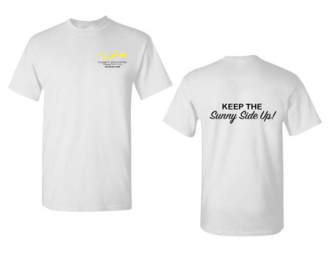crew t shirt keep the sunny side up celebrity helicopter