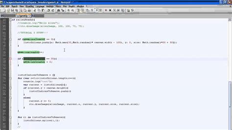 Html5 Game Development Space Invaders Tutorial 5 Moving Enemies