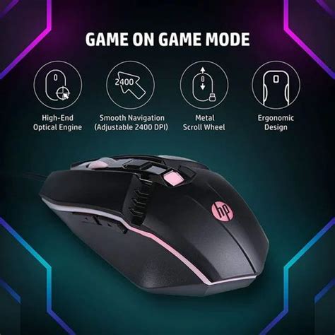 Hp M270 Wired Gaming Mouse At Rs 649 Gaming Mouse In Mumbai Id 27591813855