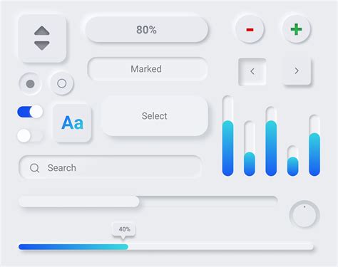 Neumorphism UI Design On Behance