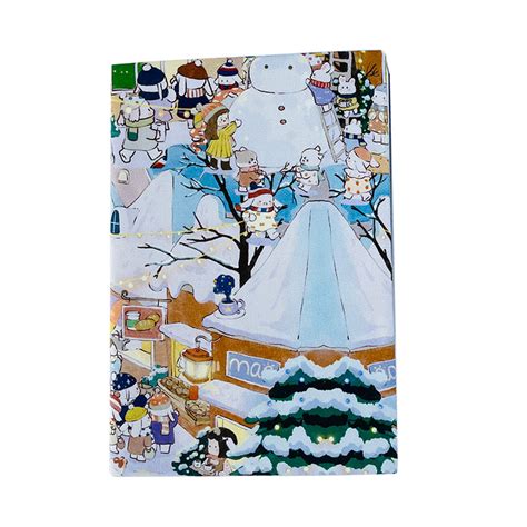 一叶下雪布艺书衣手帐余白hoboa5a6b6tn书衣手工手账可调节虎窝淘