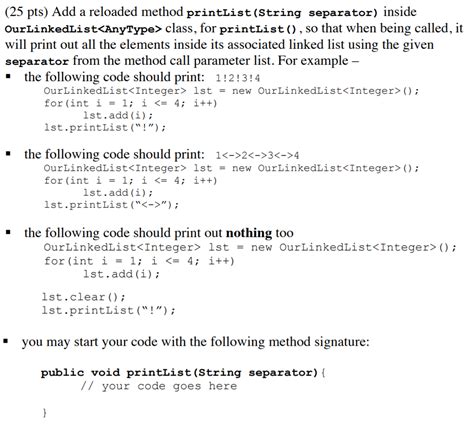 solved public class ourlinkedlist
