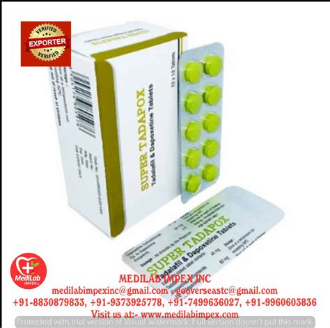 Tadalafil And Dapoxetine Tablets At ₹ 80stripe Cialis Tablet In Nagpur