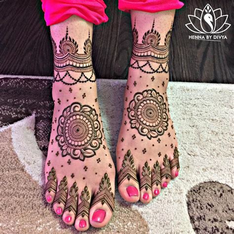 21 Simple Foot Mehndi Design That Are Perfect For Brides To Be
