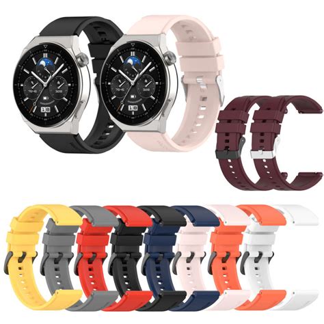 Mm Mm Silicone Sportband Strap For Huawei Watch Gt Gt Gt Pro Gt Mm Gt E Gt Pro Buds